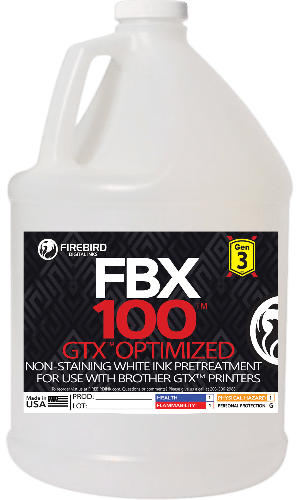 DTG Pretreatment | FIREBIRD Ink
