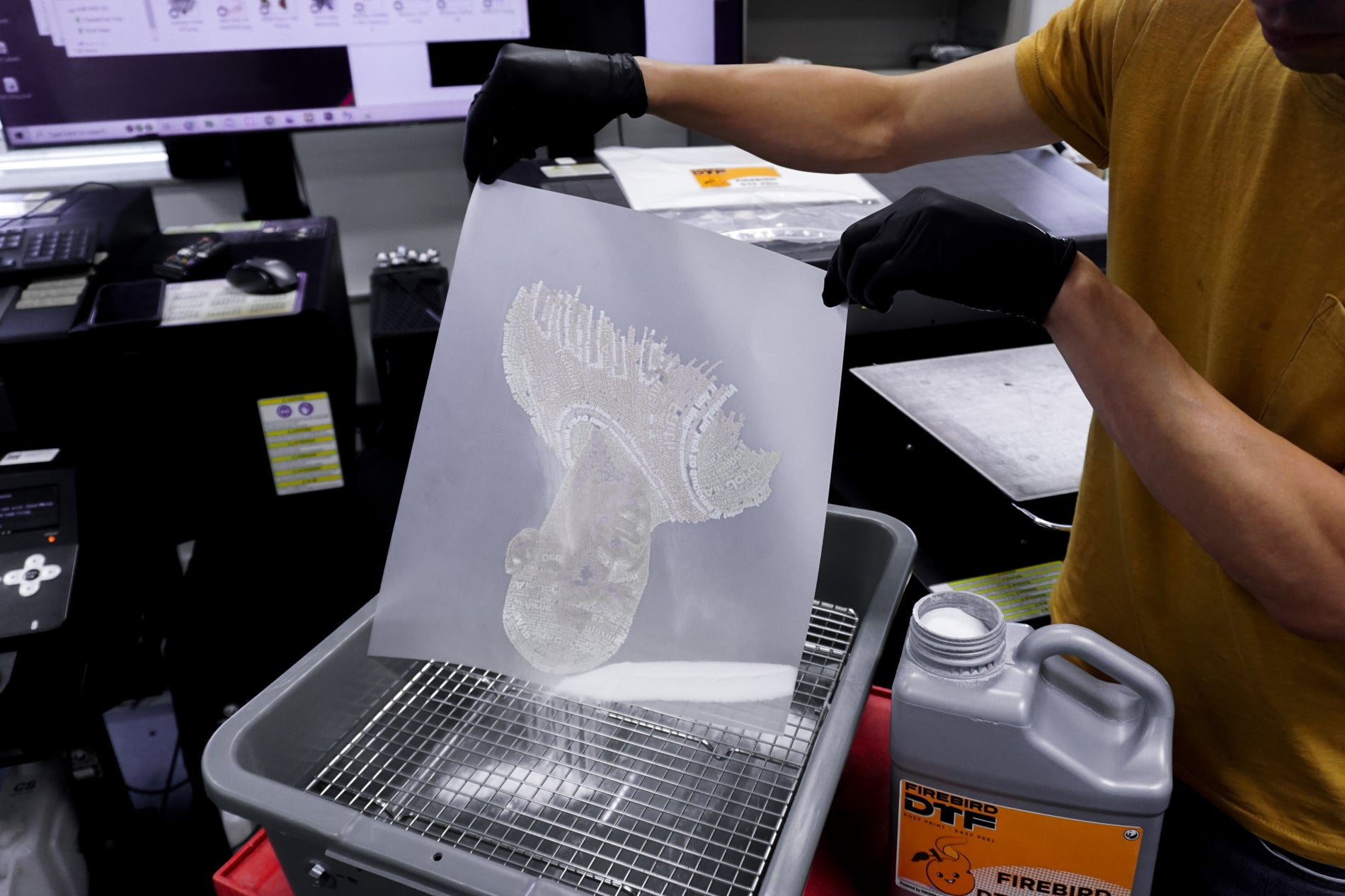 FIREBIRD Direct to Garment Inks and Pretreatments | FIREBIRD Ink