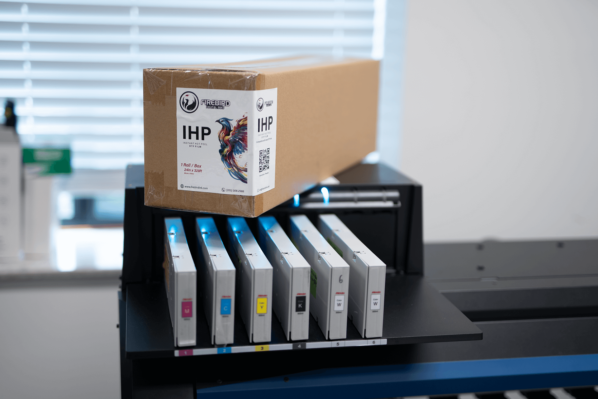 DTF Rolls - IHP Instant Hot Peel | FIREBIRD Ink